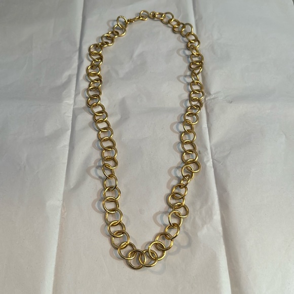 Stephanie Kantis | Jewelry | Stephanie Kantis Classic Chain Gold Plated Costume Necklace | Poshmark